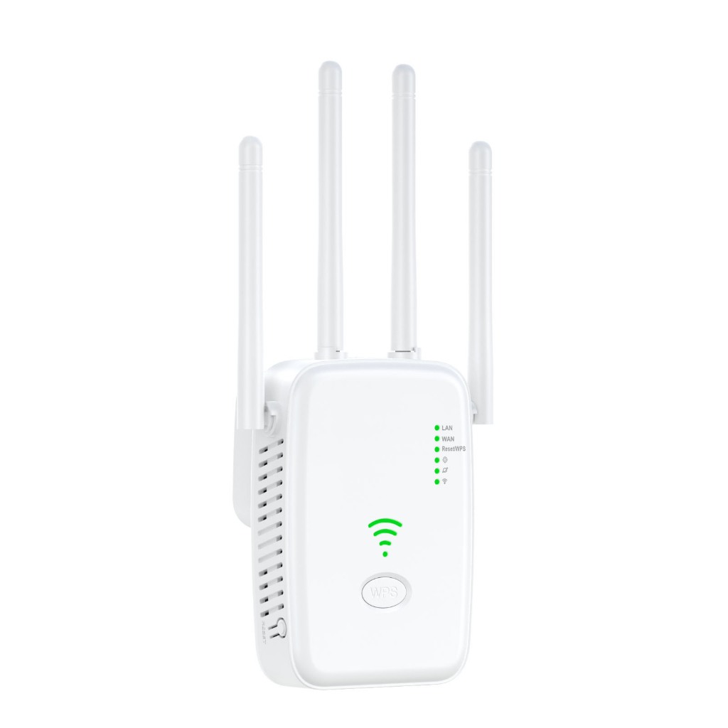 1200Mbps Wireless WiFi Repeater Wifi Signal Booster Dual-Band 2.4G 5G WiFi Extender 802.11ac ...