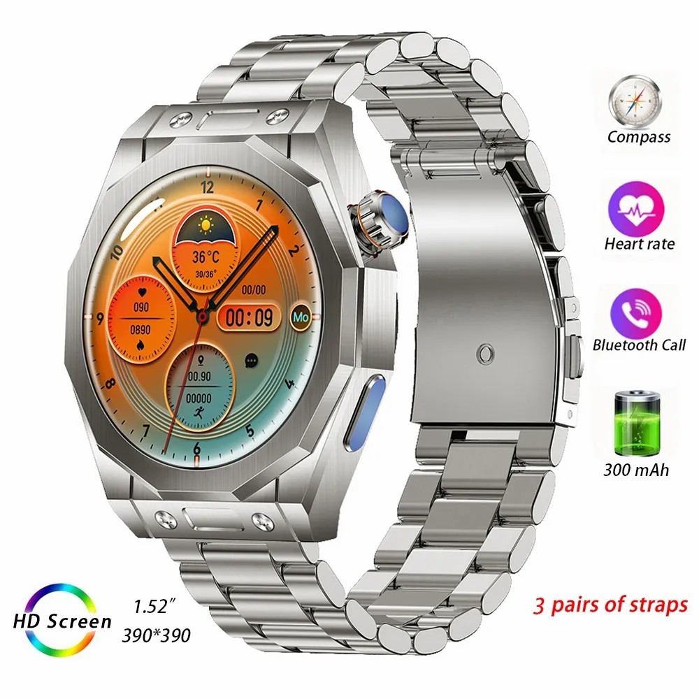 2024 New Z83 Max Smart Watch For Men AMOLED Screen Watch Smart Watch ...