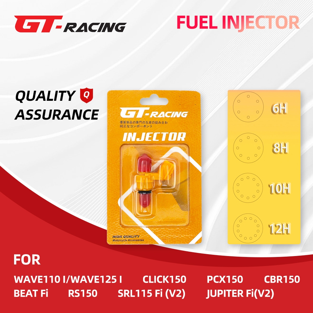 Motorcycle racing Fuel Injector 6 8 10 12 Hole for WAVE110 I WAVE125 I ...