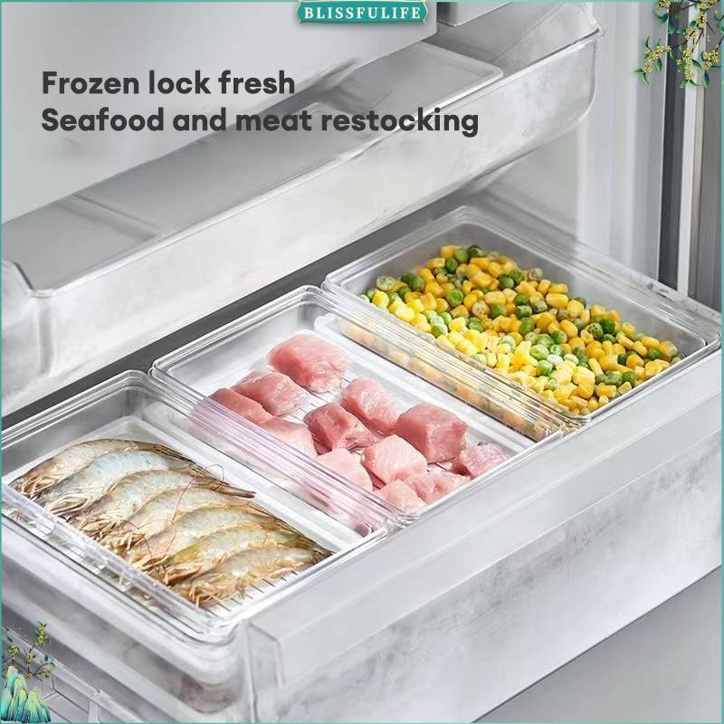 Refrigerator Preservation Box Kulkas Crisper Japanese Style Sealed Box ...
