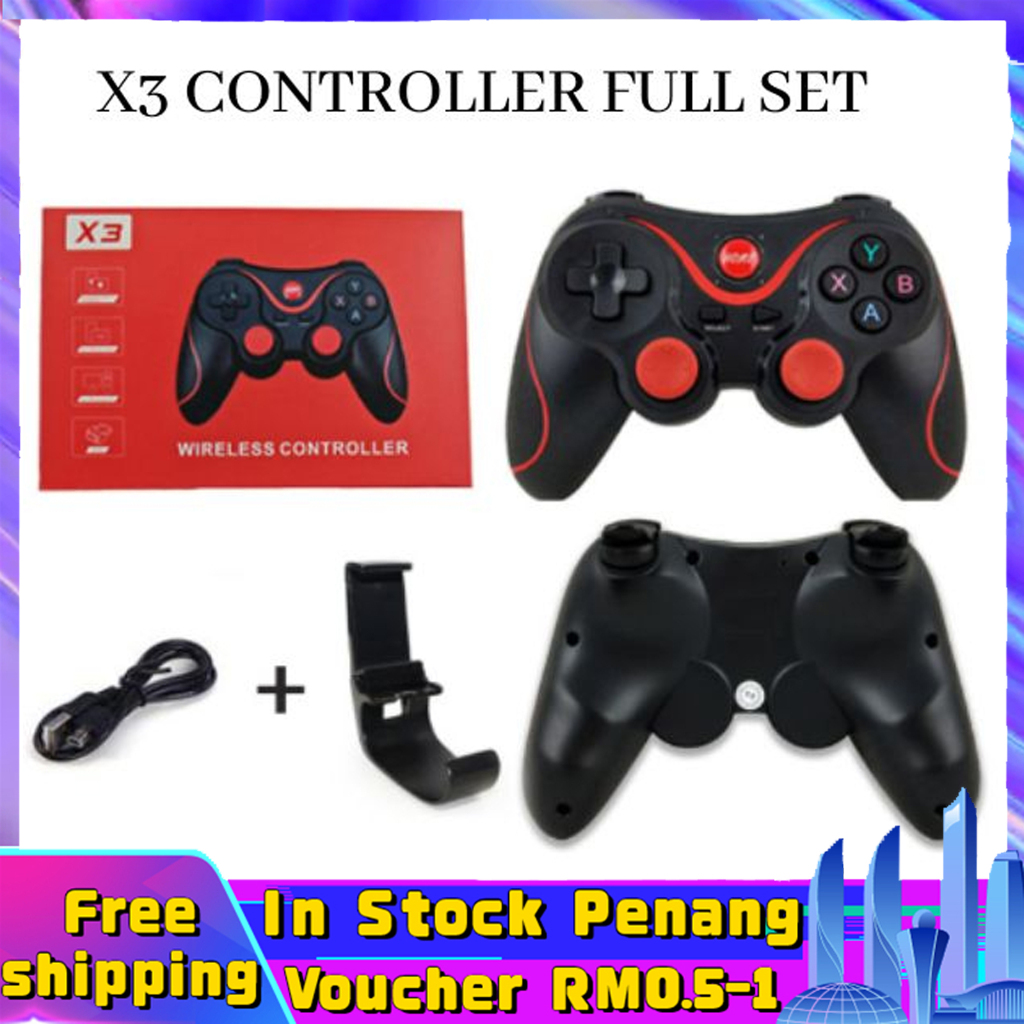 【Malaysia Spot Sale】X3 Wireless Controller Compatible for Android ...