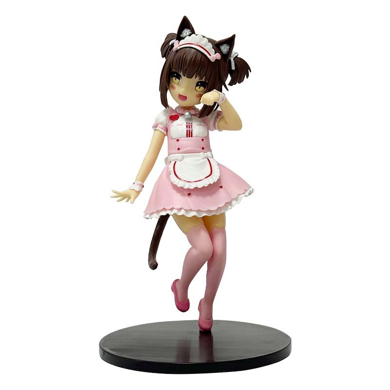 18cm Nekopara Anime Figure Kawaii Cat Girl Chocola Action Figure Cute ...