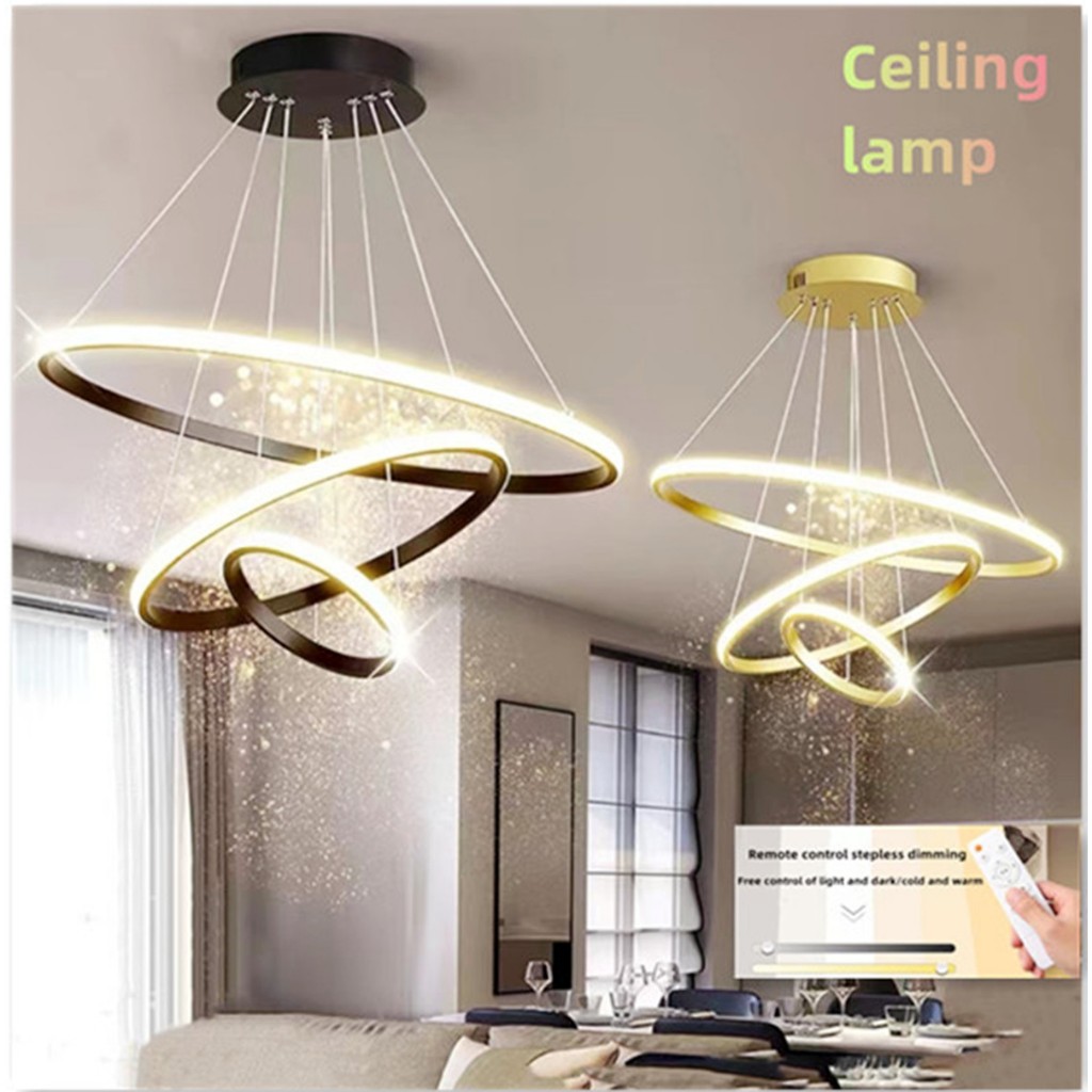 Modern and simple ceiling lamp, ceiling chandelier, LED dining room ...