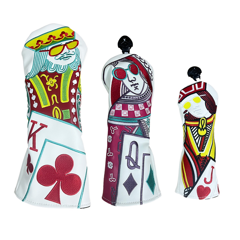 Playing card Poker Golf Wood Cover for Driver Fairway and Hybrid ...