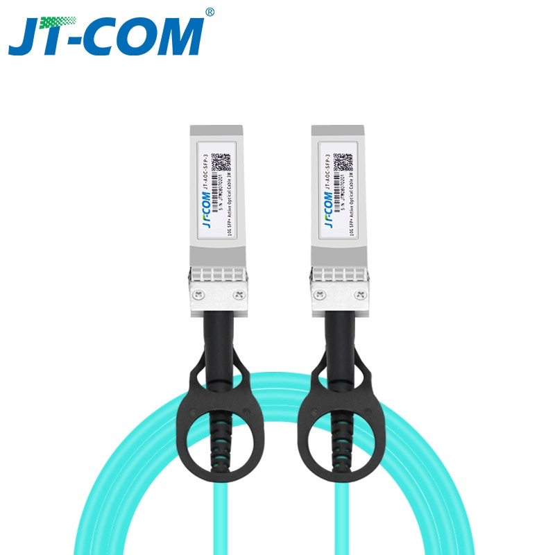 JT-COM 10Gb Aoc Cable 1m/3m/5m/10m/30m SFP+ Module Active Optical Cable ...