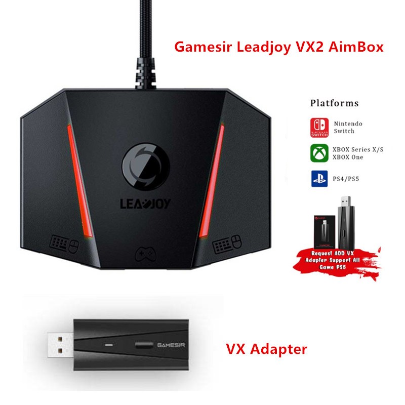 Gamesir Leadjoy VX2 AimBox VX Adapter VX Board Mouse Controller Adapter Converter for Xbox ...