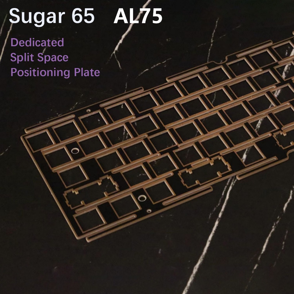 -LW- WEIKAV SUGAR65 Plate HJ.Snake AL65 Plate Dedicated Split Space ...