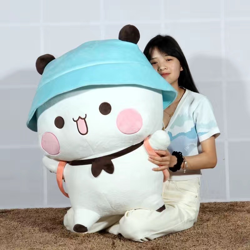 80CM Big Size Bubu＆Yier Cute Pillow Plush Stuffed Toy Cute Soft Bear ...