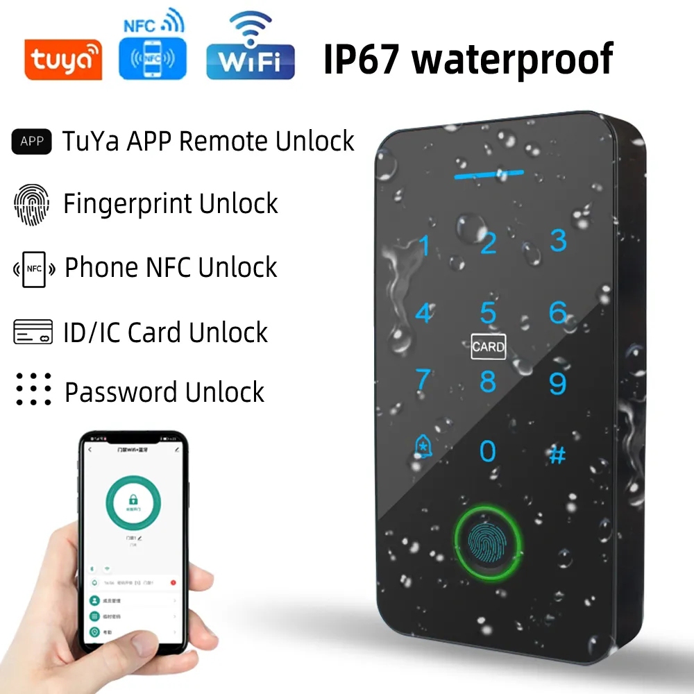 Tuya Smart APP Access Control Machine Mobile Phone Remote Unlock NFC ...