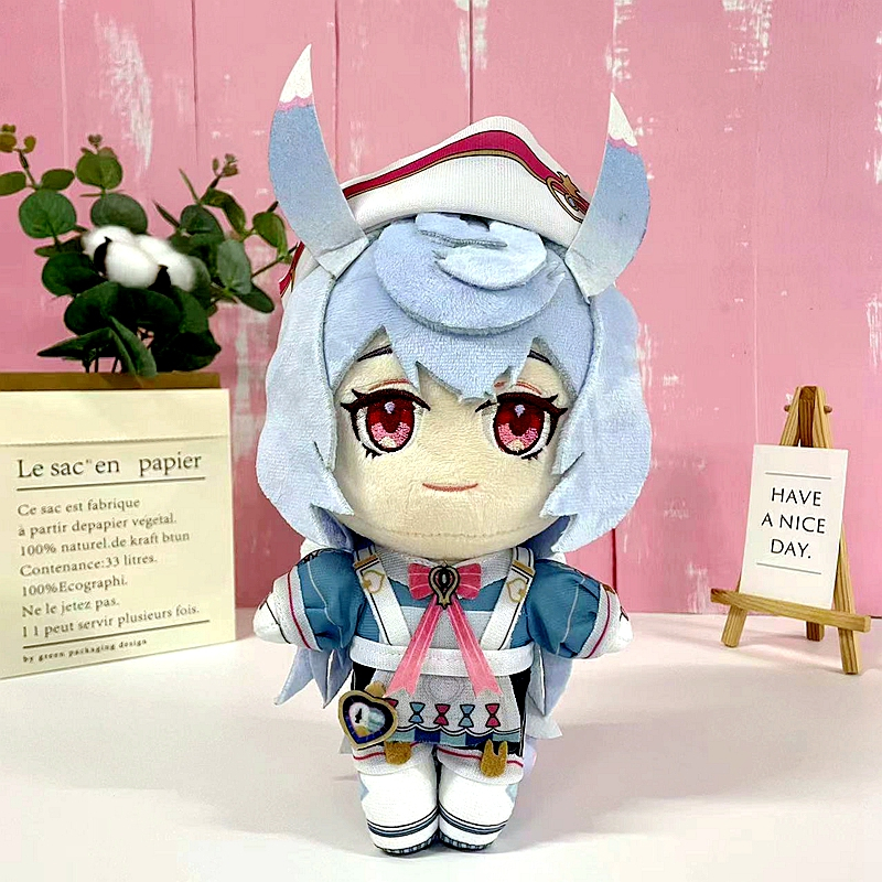 20cm Genshin Impact Stuffed Doll Lyney Noelle Kazuha Amber xiao Plush ...