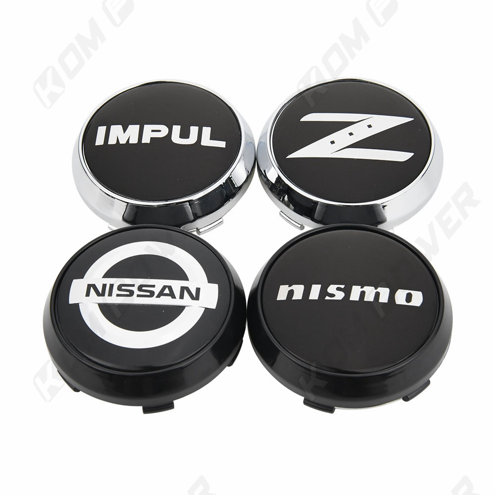 4PCS Car Styling OD 68MM / ID 64MM Sport Rim Cap NISSAN IMPUL NISMO ...