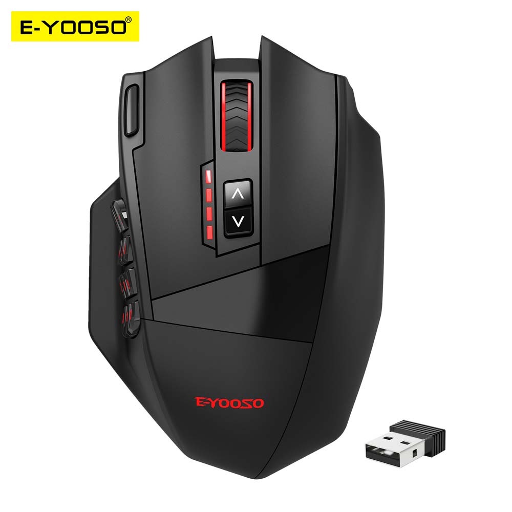 E-YOOSO X-33 RGB USB 2.4G Wireless Gaming Mouse 16000 DPI 16 buttons ...
