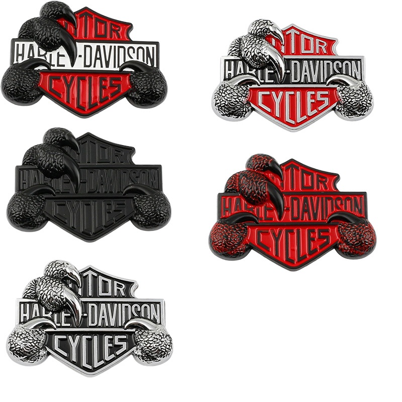 3D Metal modification HARLEY DAVIDSON Eagle claw shape Car Motorcycles ...