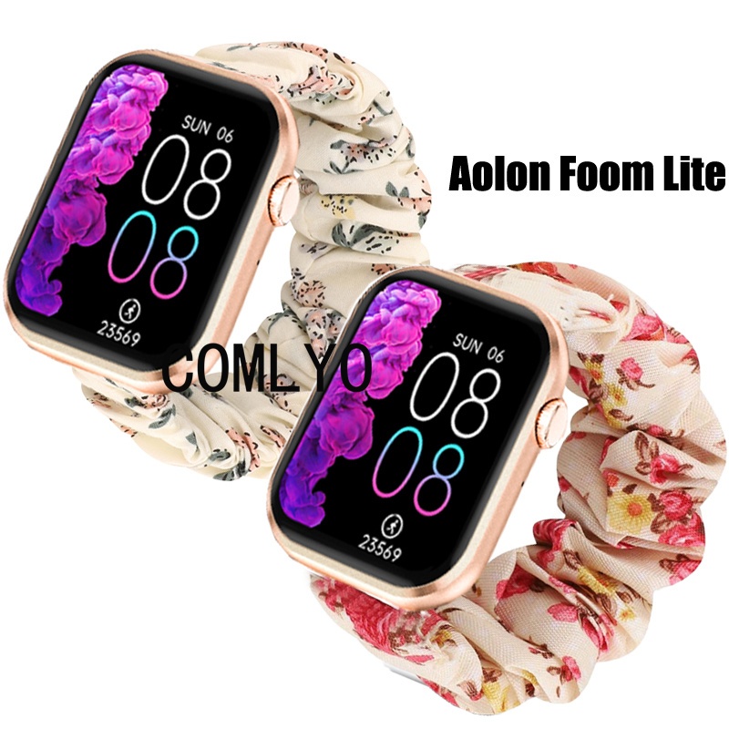For Aolon Foom Lite S2 Smart Watch Strap Band Cotton women Lady Belt ...