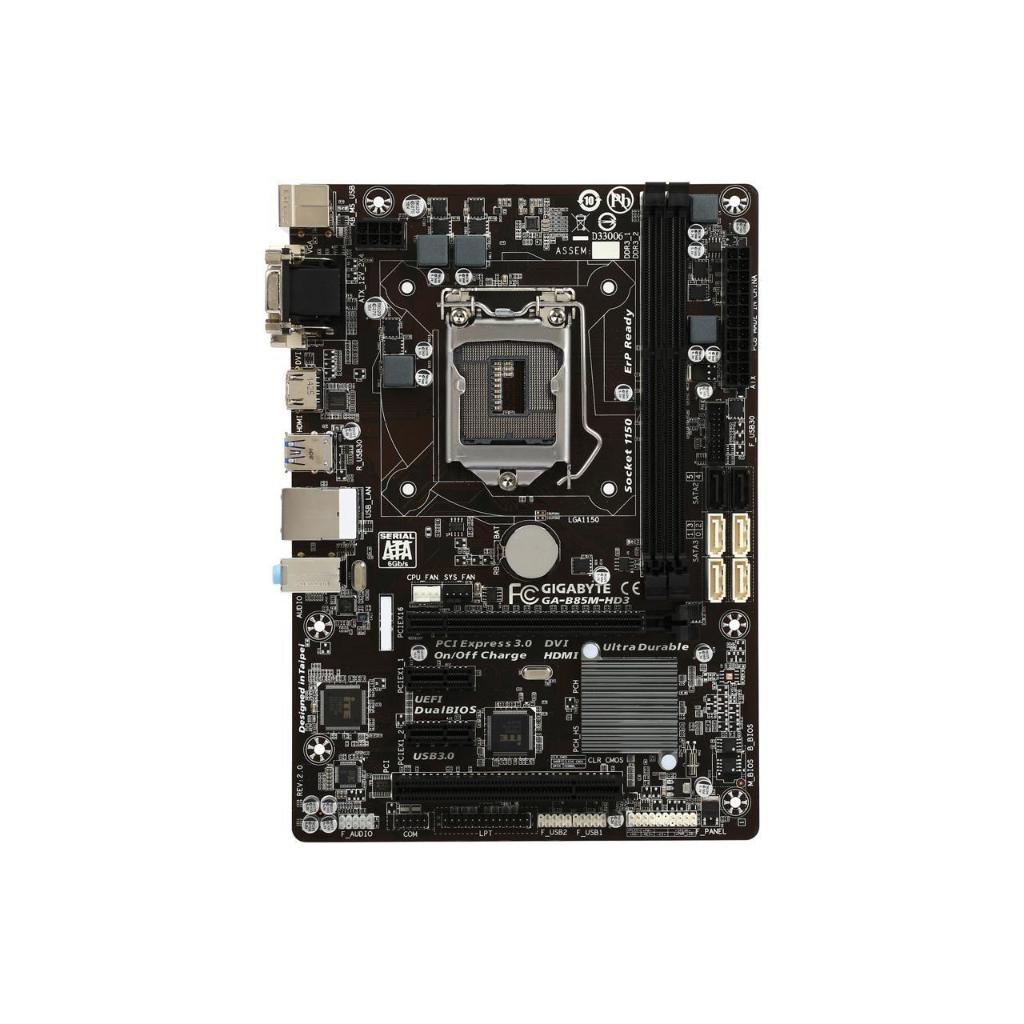 Tested GIGABYTE GA-B85M-HD3/B85M-D3V/B85M-D2V LGA 1150 Intel B85 HDMI ...