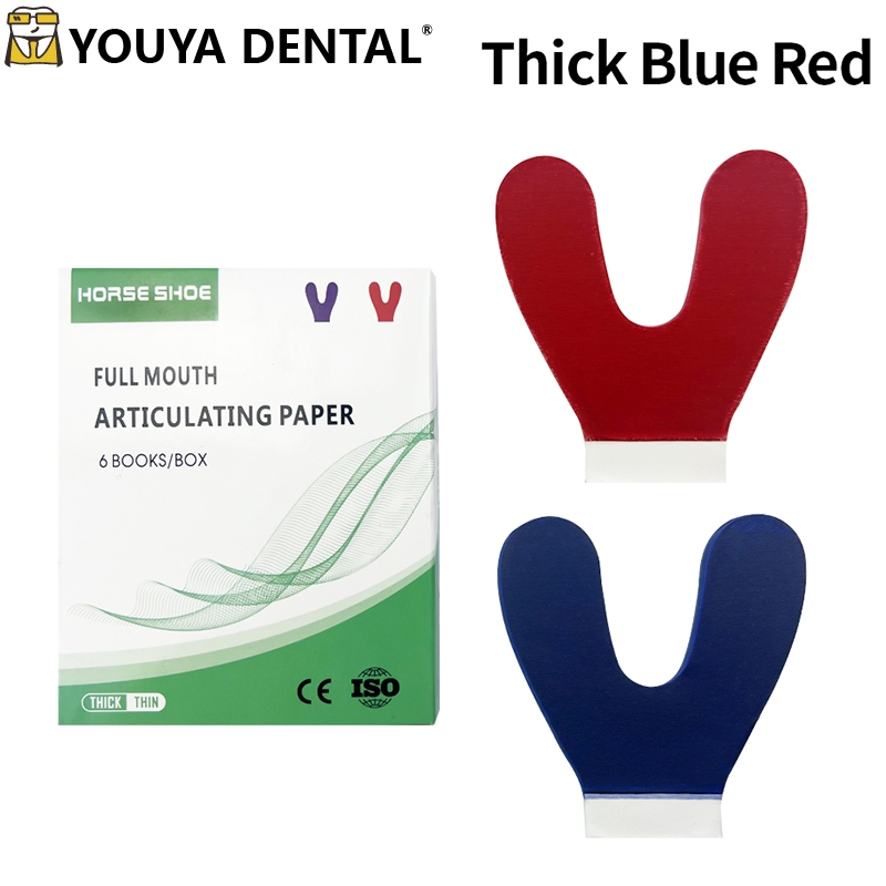 Full Mouth Y Shape Bite Paper Strips Articulation Occlusion Paper ...