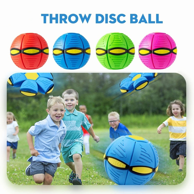 Magic Flying Disco Ball With Led Boomerang Turns Into Flying Disco ...