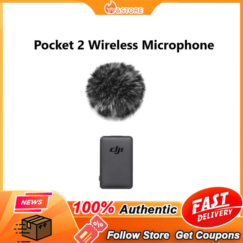 【Original】DJI Pocket 2 Wireless Microphone Transmitter DJI Pocket 2 Accessories Long battery ...