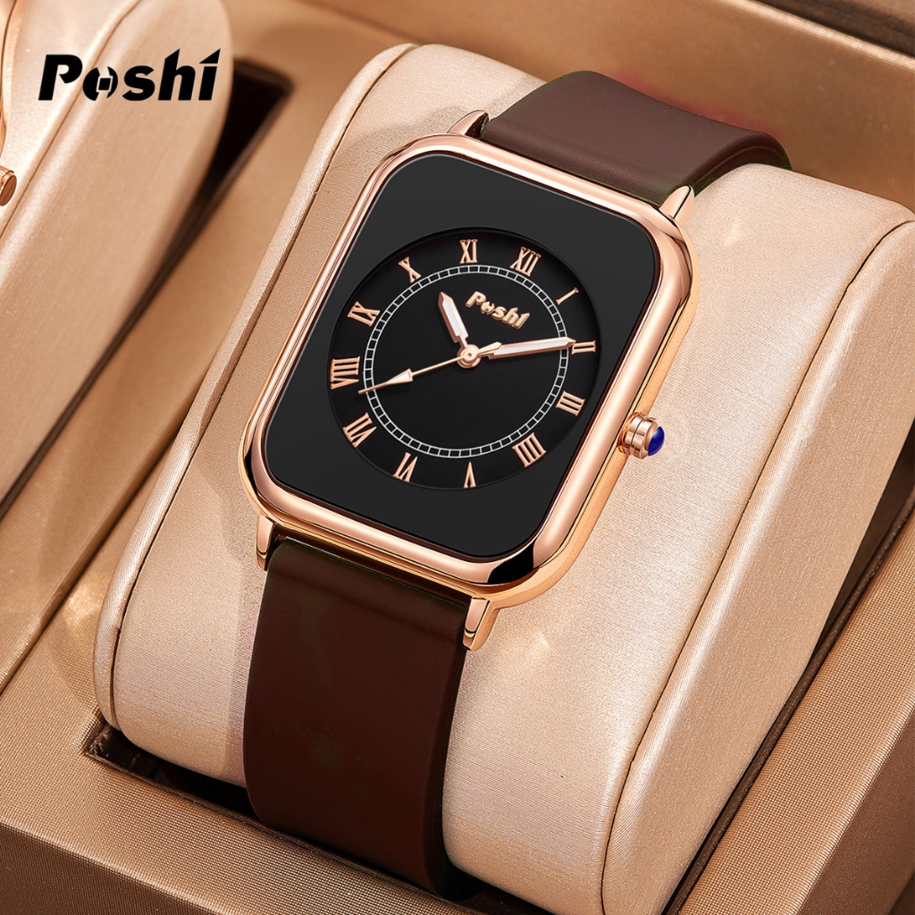 POSHI jam tangan perempuan Wanita Original Waterproof Korean Fashion ...