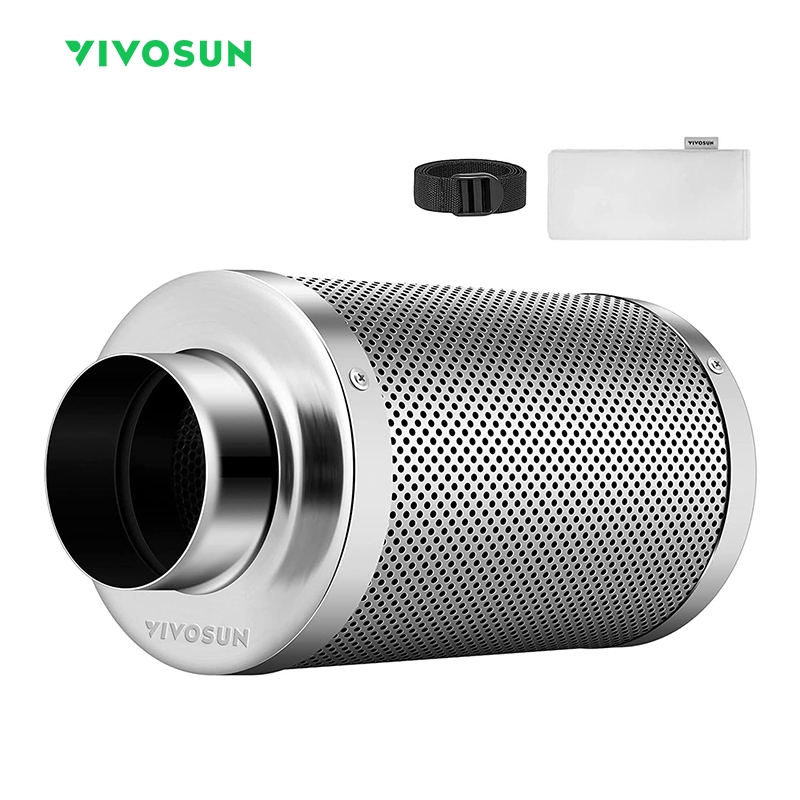 VIVOSUN 6 Inch Air Carbon Filter Smelliness Control with Australia ...