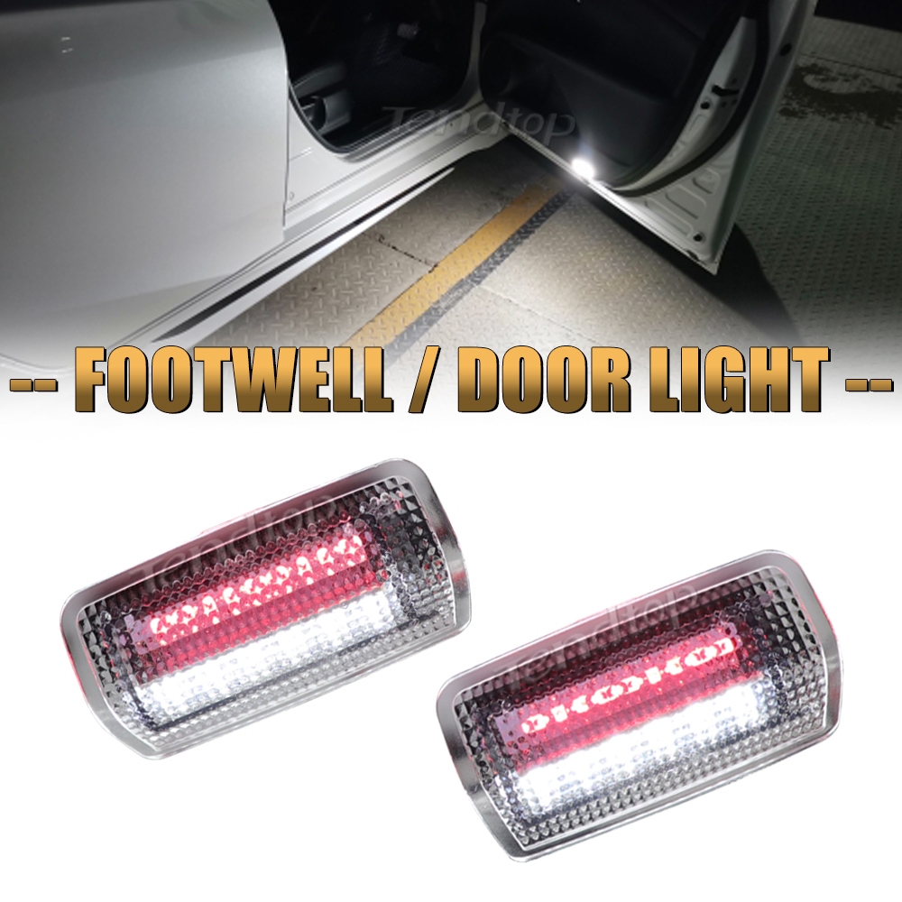2Pcs door lights Car door flash Light Door Courtesy Light for Toyota ...