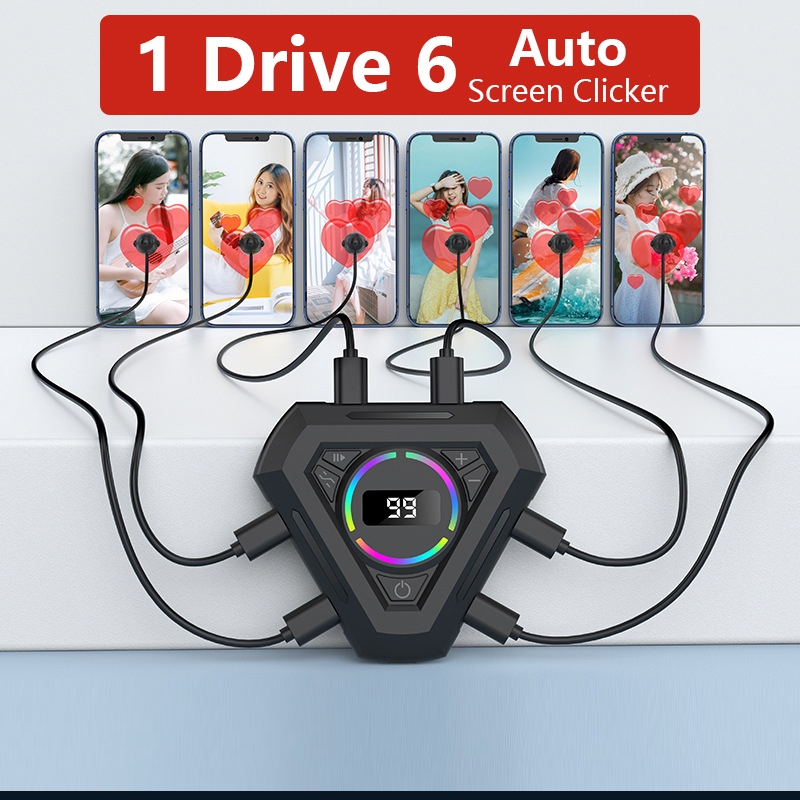 199 Gear screen clicker G50 Tiktok live Auto Tap like heartbeat ...