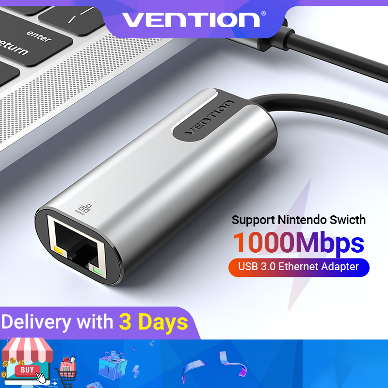 Vention USB 3.0 Network Card Adapter RJ45 Network Card 1000Mbps For ...