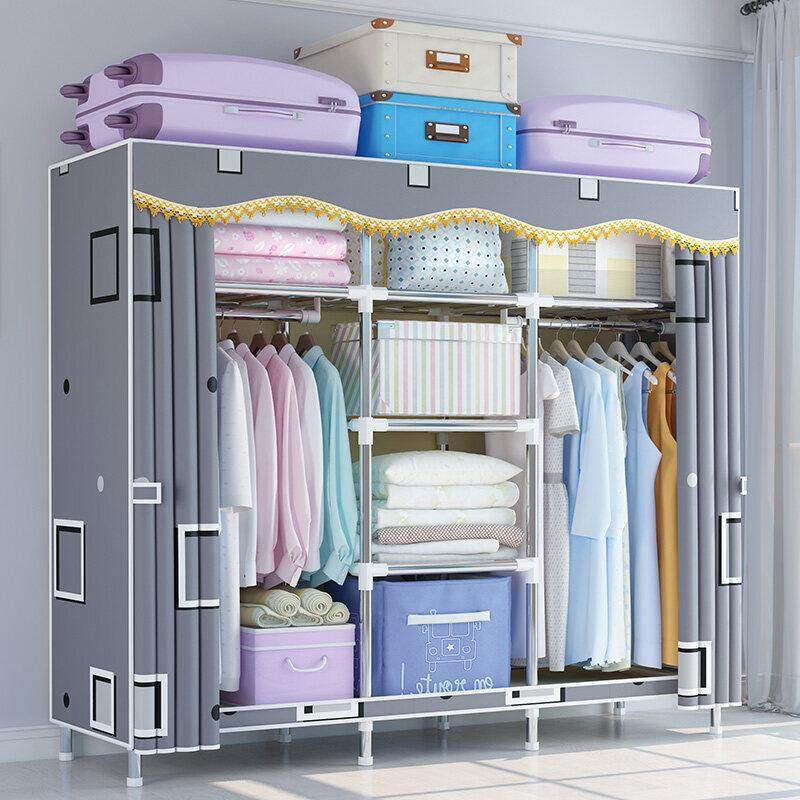 ViPEK Clothes Wardrobes diameter 20mm cloth wardrobe Almari Baju Rak ...