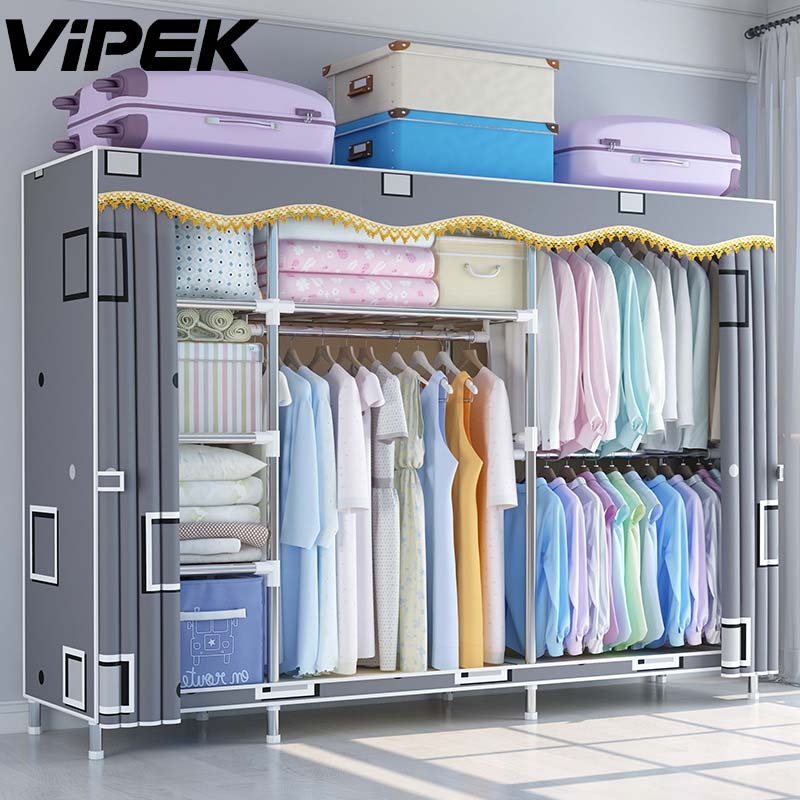 ViPEK Clothes Wardrobes diameter 20mm cloth wardrobe Almari Baju Rak ...