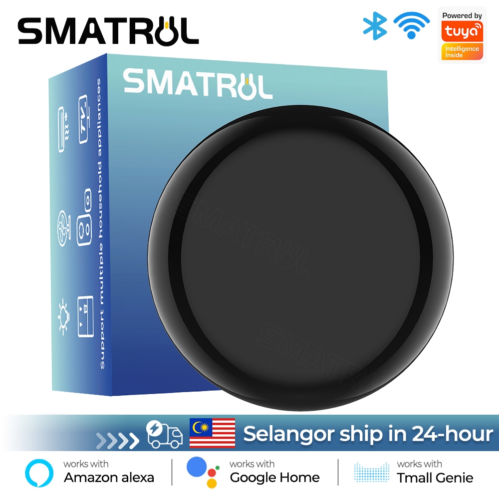 SMATRUL Smart IR Remote Control WiFi IR Blaster Controller Universal ...