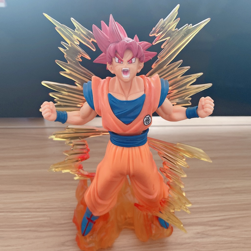 26cm Dragon Ball Son Goku Super Saiyan Anime Figure Goku DBZ Action ...
