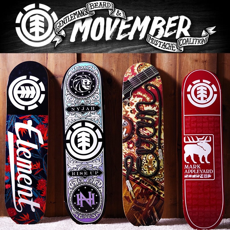 ELEMENT 滑板 31*8INCH SKATEBOARD DECK PRO SEND FREE GRIPTAPE CANANDIAN ...