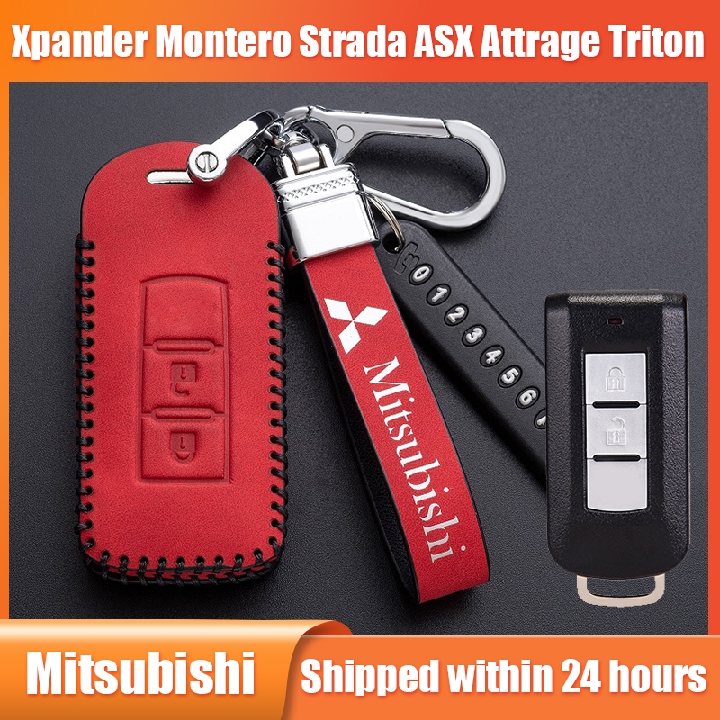For Mitsubishi Xpander Montero Strada ASX Attrage Triton Remote Leather ...