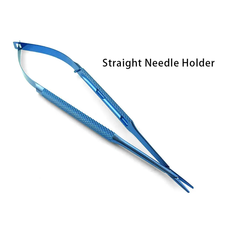 Ophthalmic Castroviejo Straight Needle Holder Microscopic Animal ...