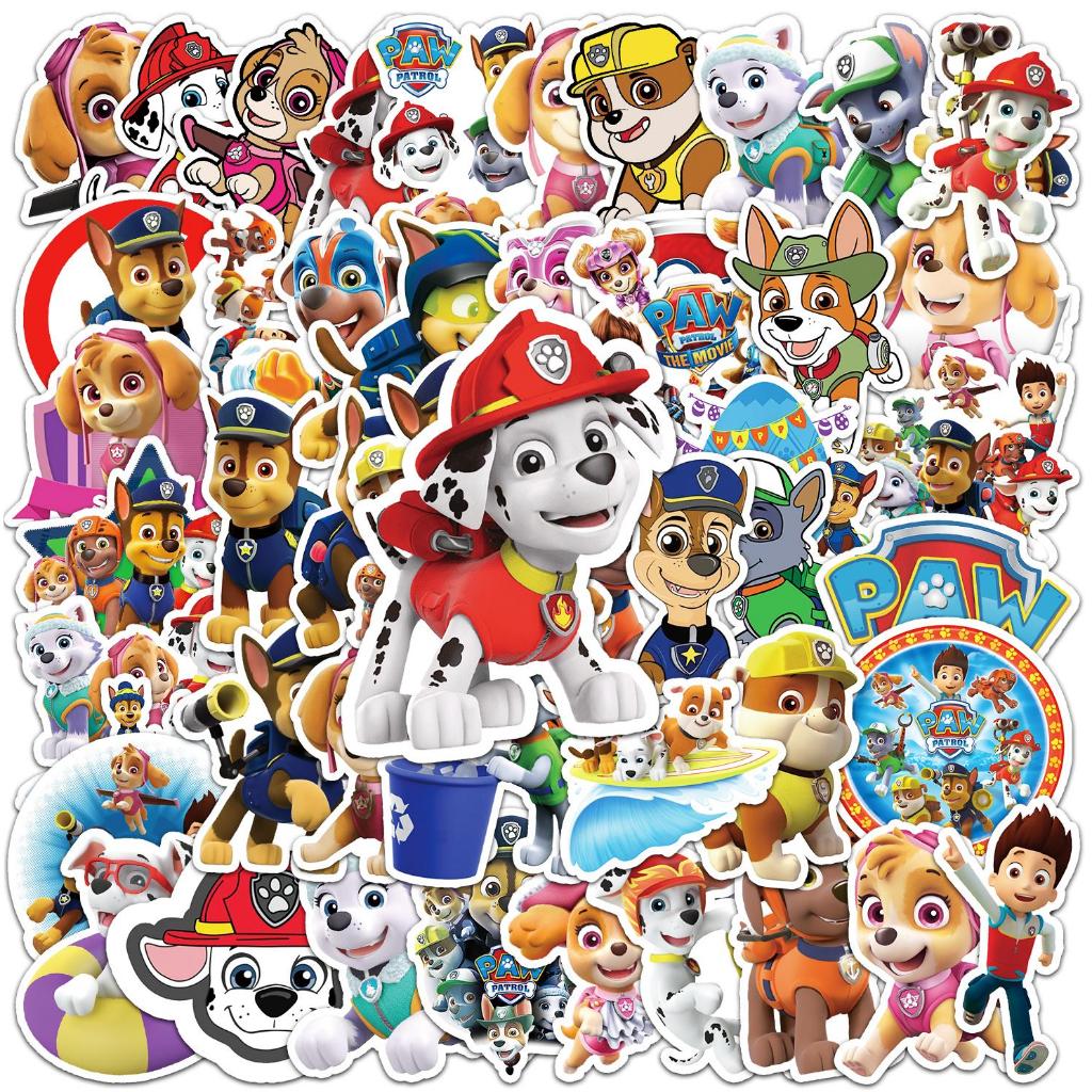 50Piece Funny Disney PAW Patrol Waterproof Sticker Phones Laptop ...