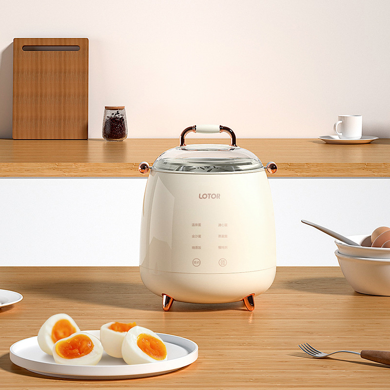 MINI Multifunctional egg poacher boiler egg steamer home small boiled ...