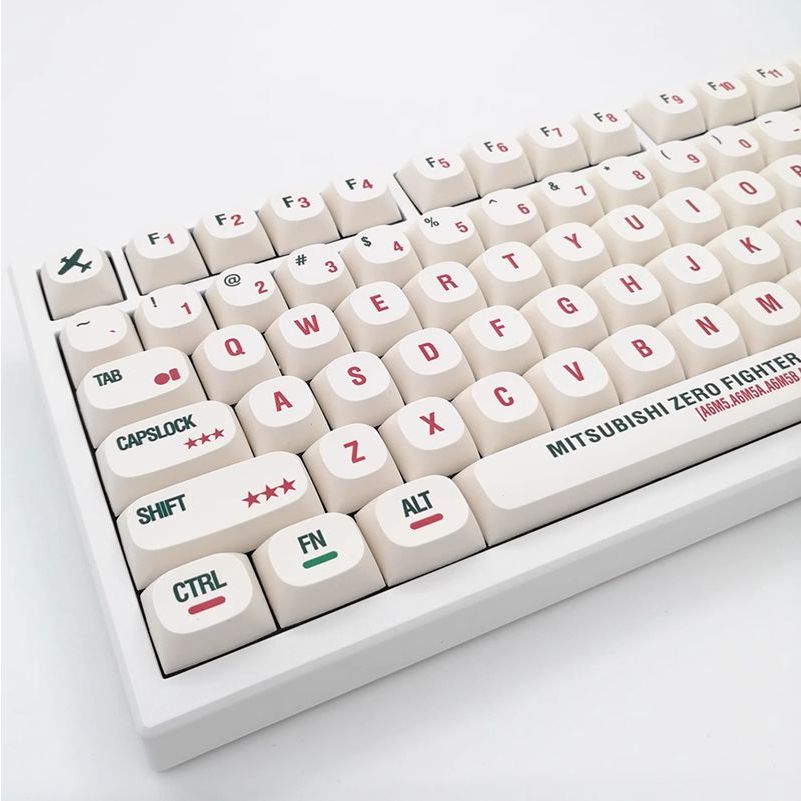 【Keycap Only】Aircraft Keycap 121 Keys MA Profile PBT Sublimation For ...