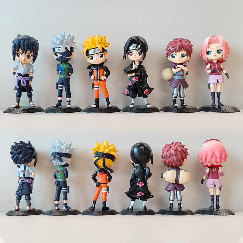 1Pcs 15cm Anime Naruto Figure Uzumaki Naruto Hatake Kakashi Uchiha ...