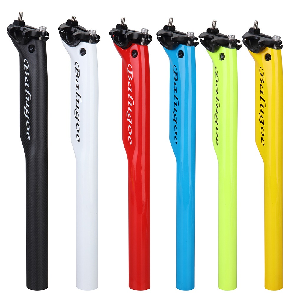 2023 New balugoe glossy Full Carbon Fiber seatpost Bicycle MTB Bike ...