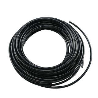 6mm 8mm Air Tubing Pneumatic Pipe Tube Water Hose Transparent Black PU ...