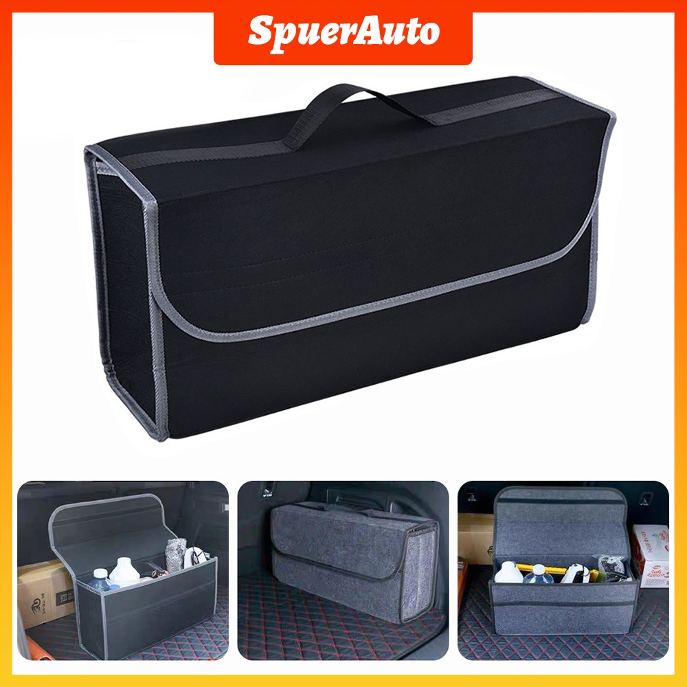 SuperAuto Car Boot Organizer Trunk Organizer Interior Accessories ...