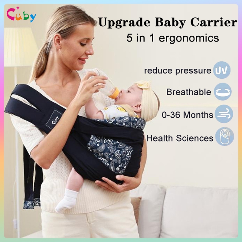 CUBY Dukung Baby Baby Carrier Newborn Baby Carrier Adjustable Baby ...