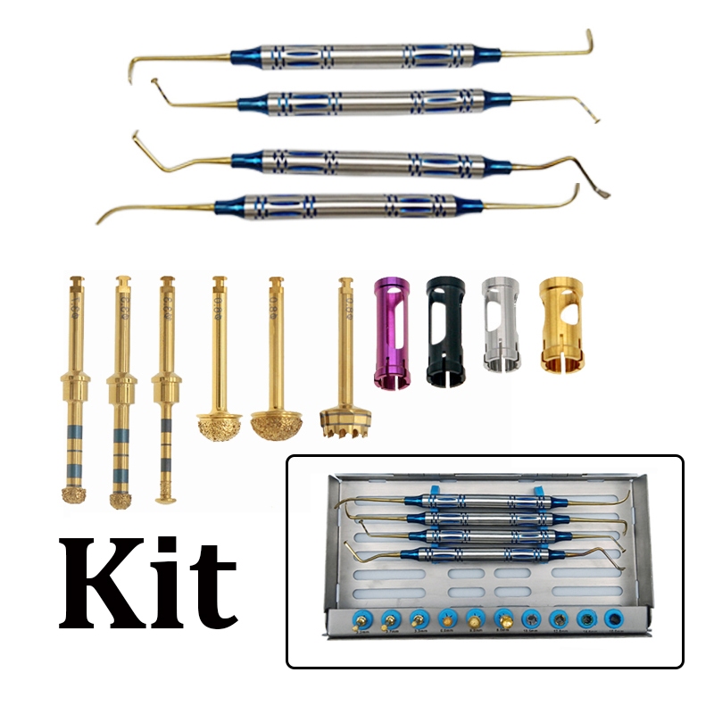 Set Advanced Sinus Kit Dental Implant Drills Stoppers Sinus Lifting ...