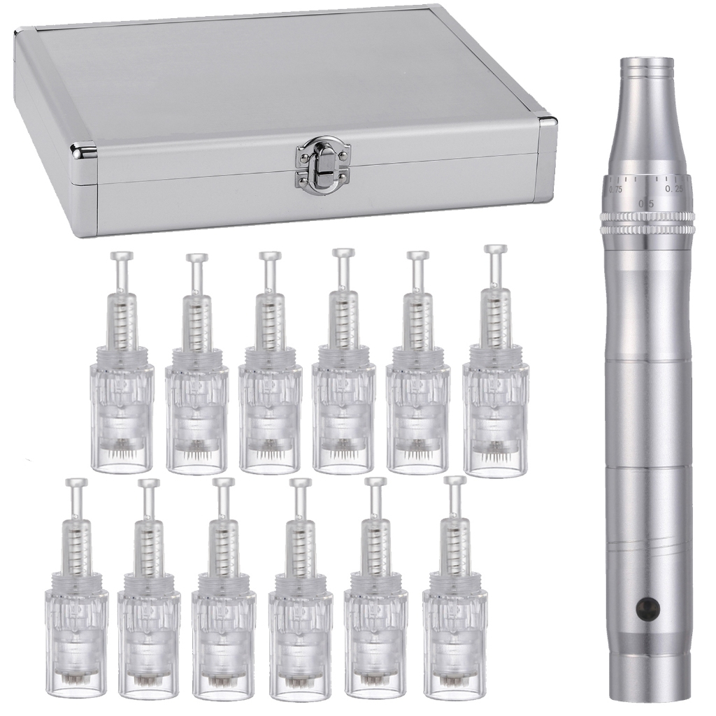 Professional Microneedling Pen - Adjustable Wireless Microneedle ...