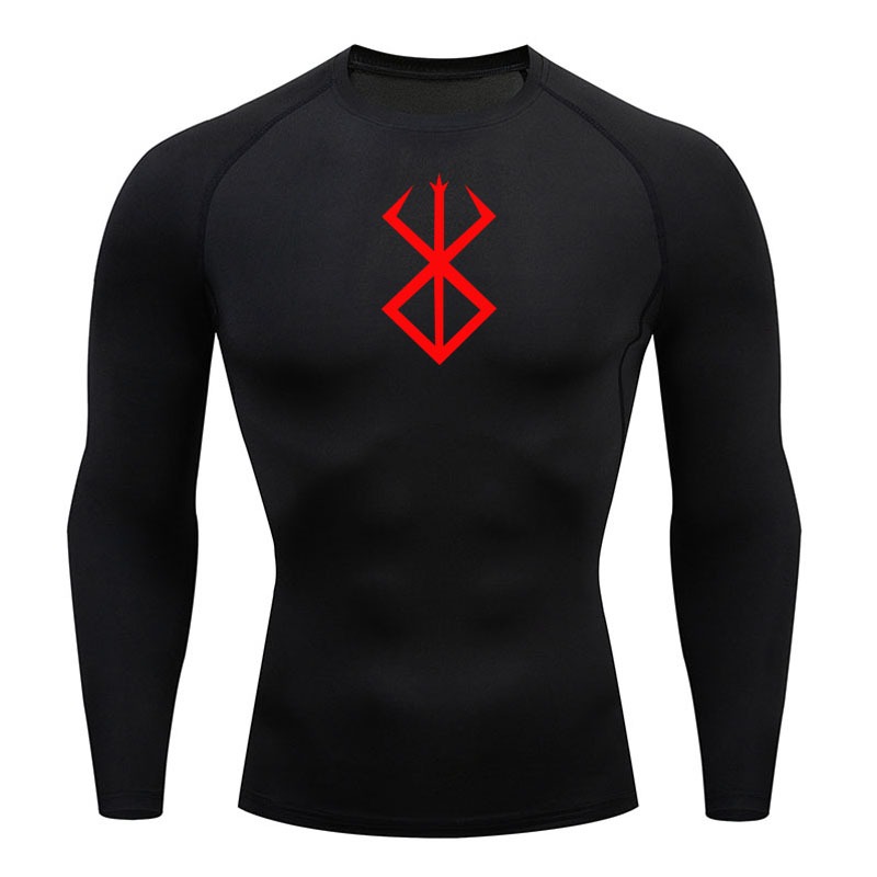 Berserk Compression Sportswear Long Sleeve Shirt Men's Outdoor ...