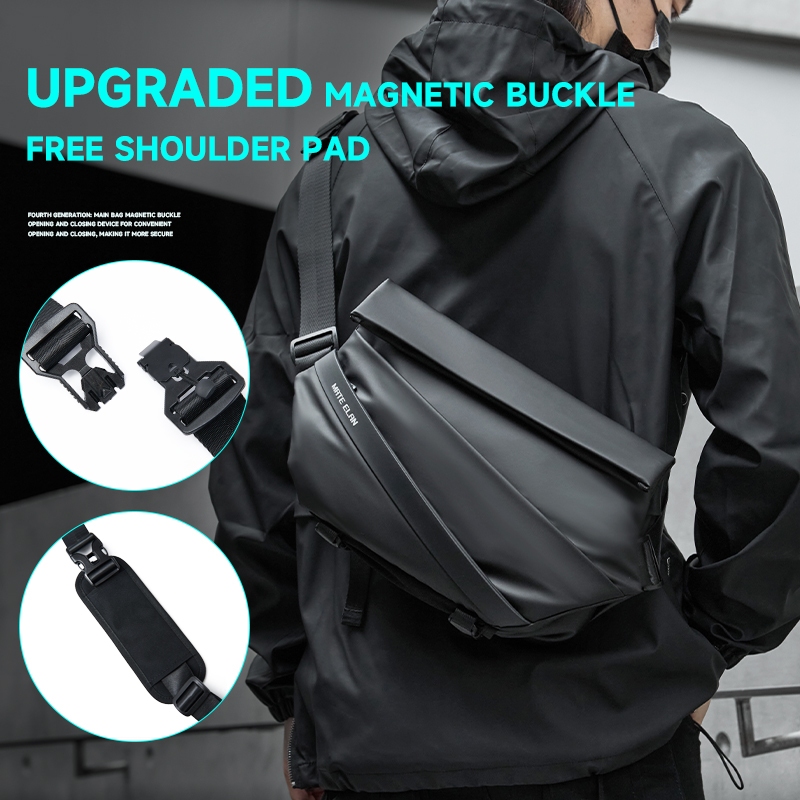 MOYYI crossbody bag large-capacity waterproof motorcycle rider bag ...