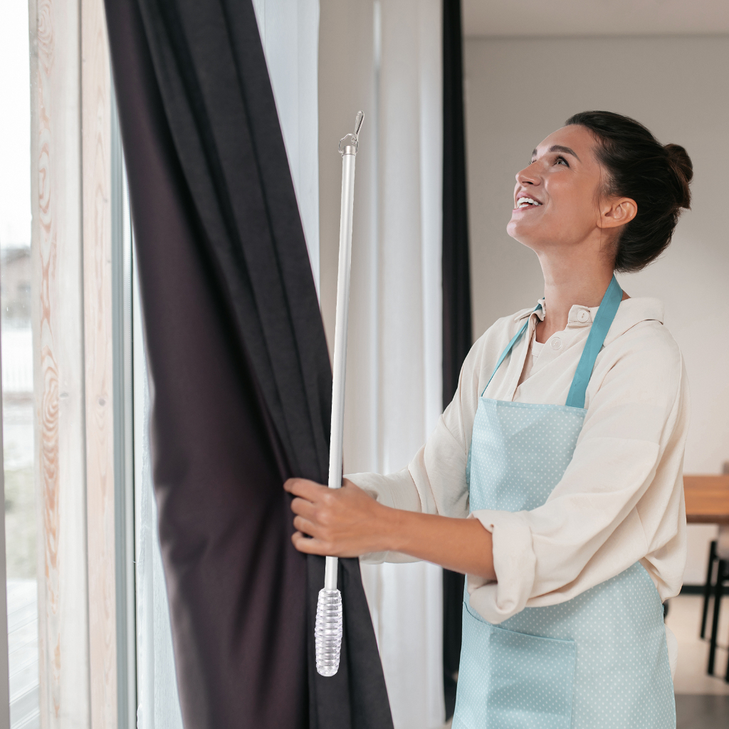 【READY STOCK】Curtain rail track Blind Stick Vertical Blind Pull Rod ...