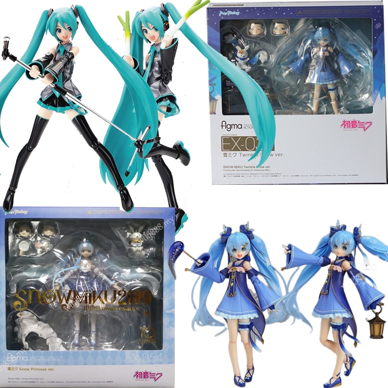 Action Figure Hatsune Miku Figma 014 EX037 EX054 Miku Movable Joints ...