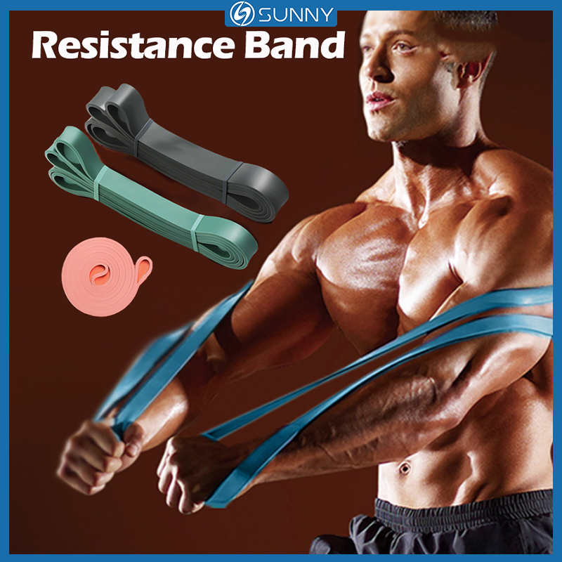 SunnyFit Resistance Band Pull up Band Natural Latex Stretch Band ...