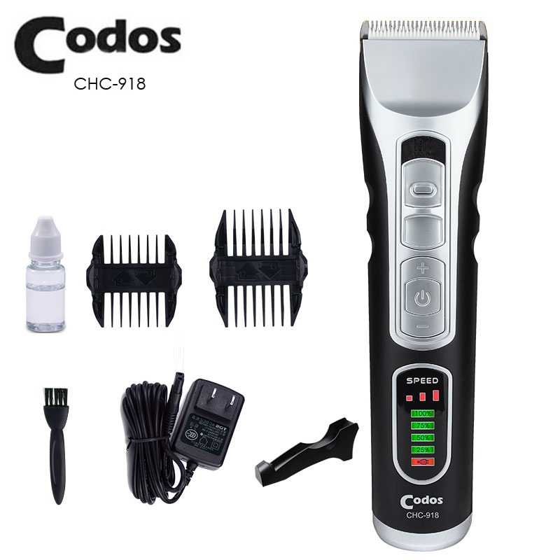 Codos 918 Super Professional Rechargeable Hair Clipper For Barber Salon